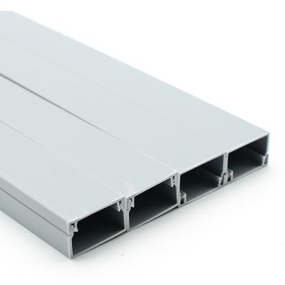 China Square Tube Cable Management Kit Customized Plastic Profiles for sale
