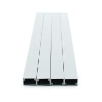 China Square Tube Cable Management Kit Customized Plastic Profiles for sale