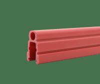 China Plastic Extrusion Glass Bracing Panel Profiles Customized for sale