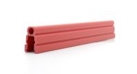 China Plastic Extrusion Glass Bracing Panel Profiles Customized for sale