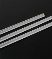 China Custom Size Plastic PVC Channel Profile Customized for sale