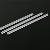 China Extruded Plastic PVC Decorative Strip Profile White Plastic Customized for sale