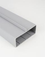 China Customizable Black PVC Box Extrusion Plastic Pvc Profile for sale