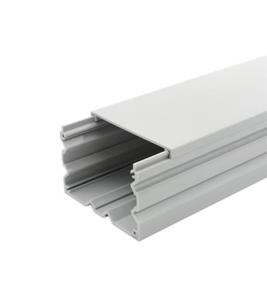 Quality Contemporary Corrosion Resistant PE Profile Durable Wiring Pvc Cable Trunking for sale