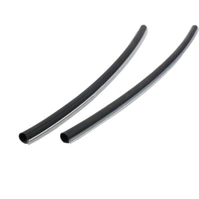 China Protective  Co Extrusion Tube PE Plastic Cable Trunking Protective Headphone Wire Profiles Customized for sale