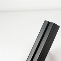 China Structural Internal ABS Profile Flexible  Blakc Pvc U Channel Plastic Customized for sale