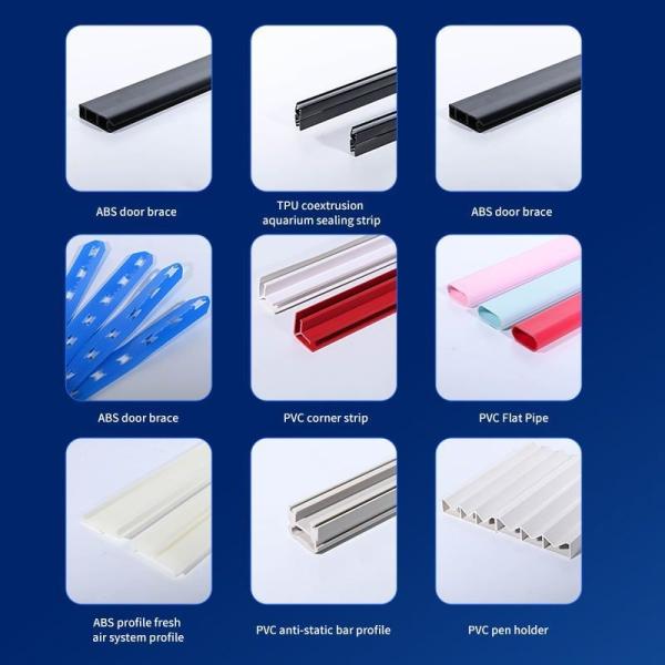 Quality Customized Handle ABS Profile OEM Extruded PVC Silicone Strip Sealing Strip PP for sale