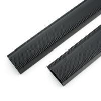 China G Channel PC Profile Square Duct PVC Cable Trunking Profile Plastic Customized for sale