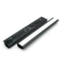 China G Channel PC Profile Square Duct PVC Cable Trunking Profile Plastic Customized for sale
