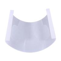 China PC Lampshade Extrusion Molding Outdoor Cream Transparent Diffuser Plastic Profiles Customized for sale