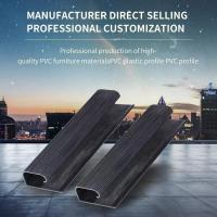 China UPVC Pipe Electrical Wire Pipe Conduit Cable Floor Trunking Pipe Wire Plastic Profiles Customized for sale