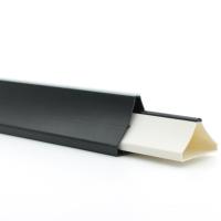 China TUV  Self Adhesive Plastic Cable Trunking Raceway PVC Wire Management Trunking Plastic Profiles Customized for sale