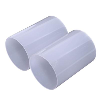 China China Customized Milky-White Diffuse LED Plastic Lampshade Tube PC Lighting Tube Profiles for sale