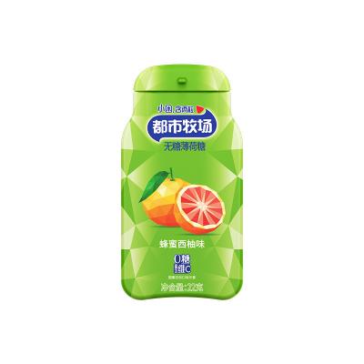 China Do's Farm Honey Grapefruit Flavor Sugar free Mints Portable Box Packaging 22g for sale