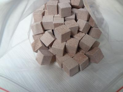 China Large Sugar Cubes / Cube Shaped Candy Crispy Feeling Green Snack Foods for sale
