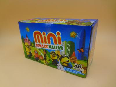 Cina Mini Round Colorful Mixed Chewing gomma Candy per la borsa dei bambini 12g imballata in vendita
