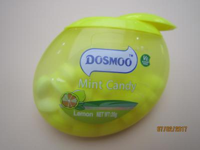 China 20g Lemon Flavor Sugar Free Mint Candy Vitamin C Small Tablets Refreshing for sale