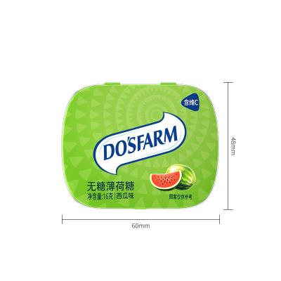 중국 저칼로리 설탕 없는 민트 사탕 자연 재료 성공 판매용