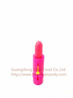 Cina Lecca-lecca del rossetto/lecca-lecca adorabile & divertente nella forma del rossetto con l'accensione di buon prezzo del giocattolo in vendita