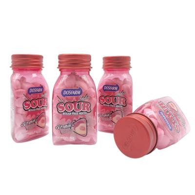 China Sour Mints Low Protein Content Vitamin Mints For Health Conscious Buyers for sale