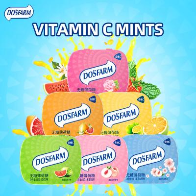 China Refreshing Custom Flavor Sugar Free Mints Room Temperature Storage for sale