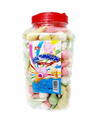 Cina Il gelato d'imballaggio degli spuntini del barattolo modella la caramella gommosa e molle fruttata Candy di sapore, i dolci su misura della caramella gommosa e molle e la morbidezza in vendita