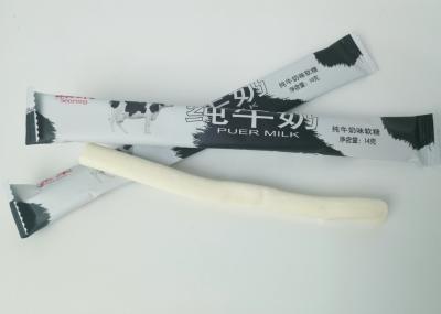 China OEM Soft healthy Long Soft Milk Candy , Keep In Cool And Dry Place Kids milk candy for sale