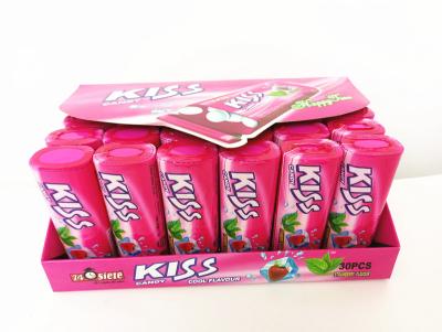 Cina Fragola di Candy di bacio con le caramelle alla menta compresse di sapore della menta fresche la vostra bocca in vendita