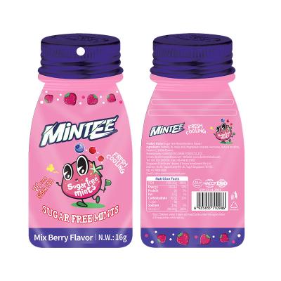 China Sugar Free Soda Mint Candy With Customizable Flavors for sale