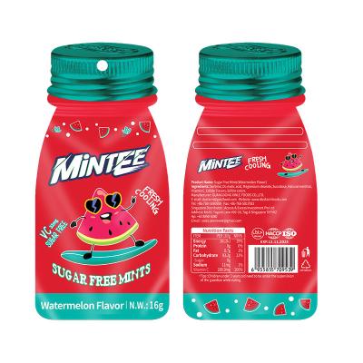 China Sugar Free Soda Mint Candy With Customizable Flavors for sale