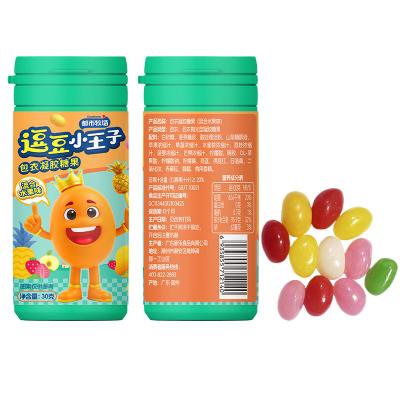 Cina Jelly Beans Mix Flavor Fusciante Rivestito con Gel Candy Gummy Candy Manufacturer in vendita