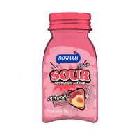 China Mango Sour Mints Lozenge Sugar Free Mint Candy Custom Mints for sale