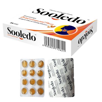 Κίνα Πισκάλια για λαιμό Στεγασμένα με γεύση φλούδας πορτοκαλιού με σχήμα καραμέλας OEM κατασκευαστής προς πώληση