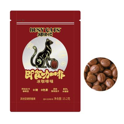 China Mint Factor Added 0 Sucrose 0 Coloring Coffee Candy Arabica 85% Xylitol Candy for sale