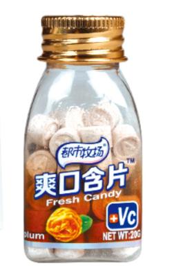 China OEM Available Plum Candy Sour & Sweet Chewable Tablets Taste Good for health for sale