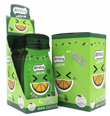 China Vitamina C de enfriamiento Sugar Free Mint Candy Sachet Pack/HACCP, ISO del sabor de la mandarina en venta