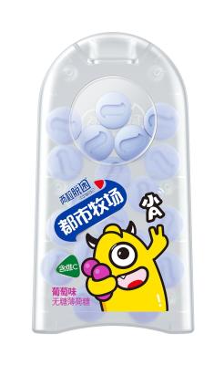 China Grape Fruit Sugar Free Mint Candy Diabetic Friendly Snack for sale