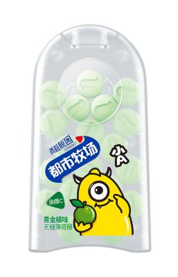 중국 건강한 7.16g Tic Tac 스타일 투명한 패킹 높은 콜린 피츠패트릭 무설탕 사탕 판매용