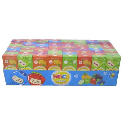 3g Assorted Fruit Flavor Cigaratte Shape Stick Pressed Candy Sweets For Kids