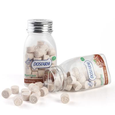 중국 목구성을 위한 독특한 향기 자두 콜린 피츠패트릭 씹을 수 있는 무설탕 박하 태블릿 판매용