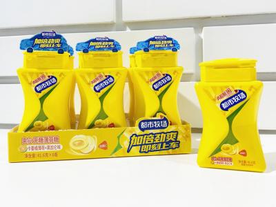 China Dois em um enchimento de VC VD Sugar Free Mint Candy Center comprimido à venda