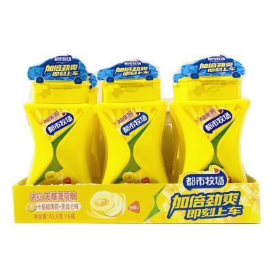 China Dois em um enchimento de VC VD Sugar Free Mint Candy Center comprimido à venda