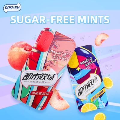 중국 애호가들의 날짜를 위한 쉬운 개방 가지고 다닐 수 있는 박하 캔디와 Do's 농가 금속 주석 판매용