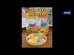 Zuur Fruitige smaken Heerlijke gummies Kleurrijke snoep 0 Vet Vitamine C Gummy Candy fabrikant