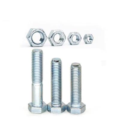 Cina Vendere bulloni e dadi esagonali galvanizzati grado 8.8 lunghezza 10mm-500mm per le vostre esigenze in vendita