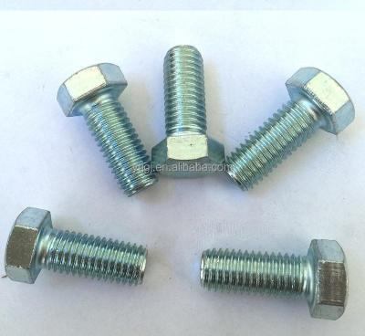 Cina DIN933/931 bulloni esagonali con dadi e valvole di grado 4.8/6.8/8.8/10.9 10mm-300mm in vendita