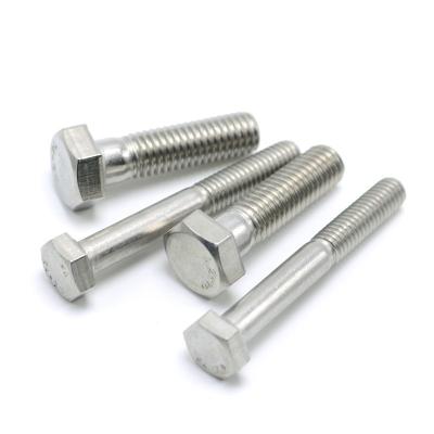 Cina Bolt e dadi di acciaio inossidabile DIN933 SS304 A2-70 M6 M8 M10 M12 M16 per l'industria generale in vendita