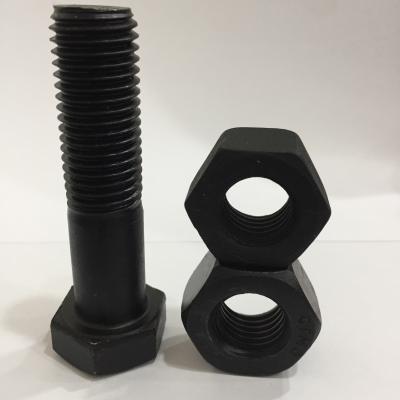 Cina Zinc giallo ANSI Hebei Fastener Grade 4.8/8.8/10.9 M6 M8 M10 M12 M16 DIN933 Hex Bolt in vendita