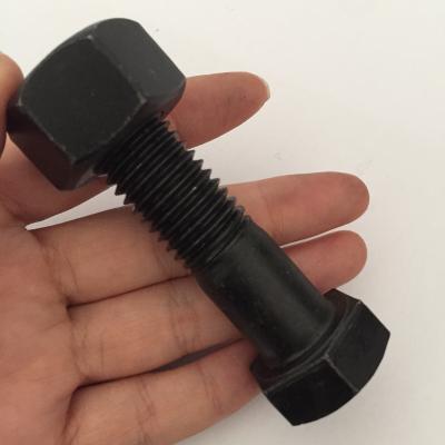 Cina Zinc giallo ANSI Hebei Fastener Grade 4.8/8.8/10.9 M6 M8 M10 M12 M16 DIN933 Hex Bolt in vendita