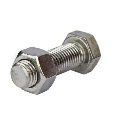 Cina Hebei Fastener DIN Standard UNC UNF Hex Bolt 1/2 3/8 1/4 5/16 Grado 4.8/8.8/10.9 ASTM/BSW in vendita
